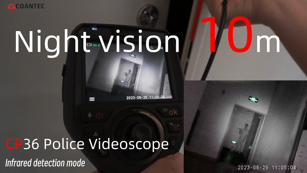 Coantec CP36 Videoscope Night vision 10M !! Borescope | Inspection ...