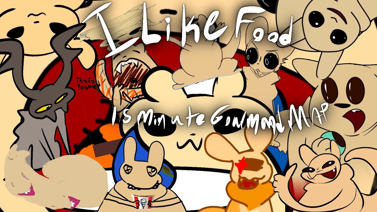 I Like Food COMPLETE Rain World spoof MAP - YouTube