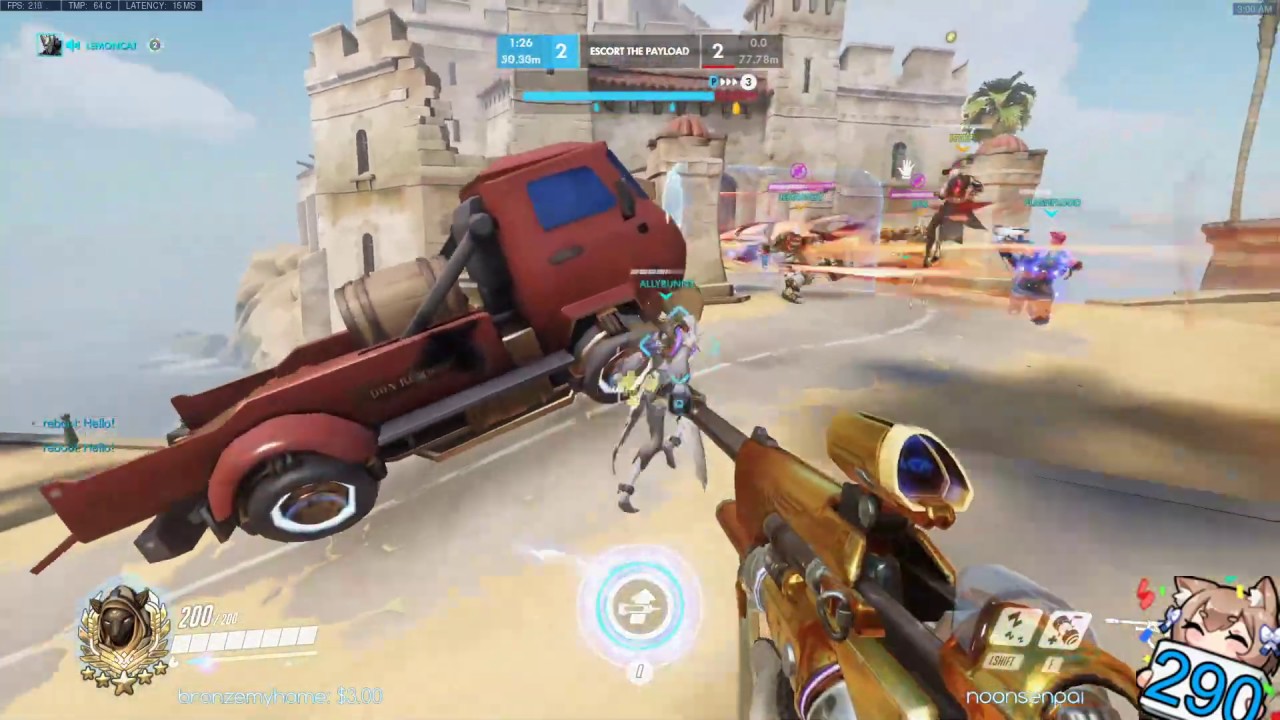 SLEEPY PRO ANA GAMEPLAY! [ OVERWATCH SEASON 21 TOP 500 ] - YouTube