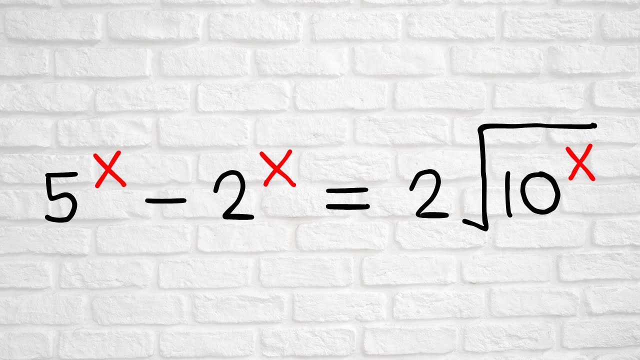 Japanese | A Nice Exponential Algebra Problem | Math Olympiad - YouTube