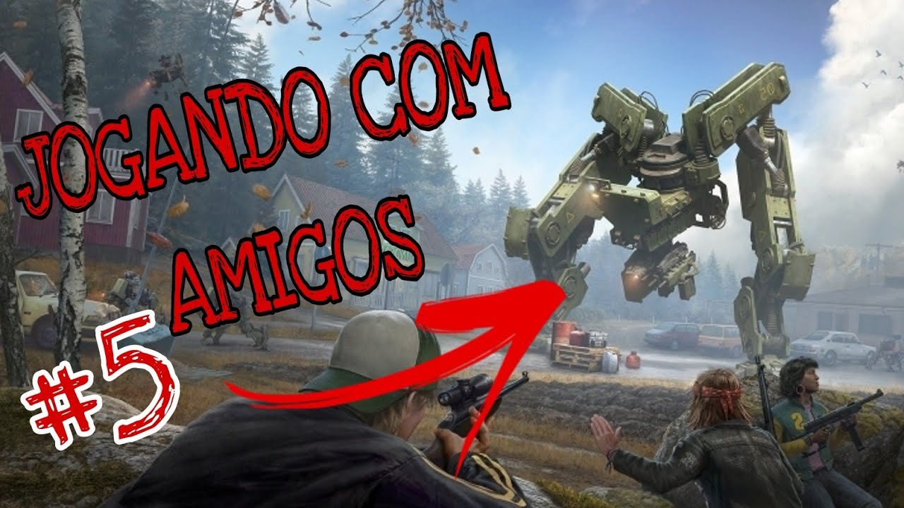 SÓ BAZUCADA NESSES ROBOS - Generation Zero #5 - YouTube