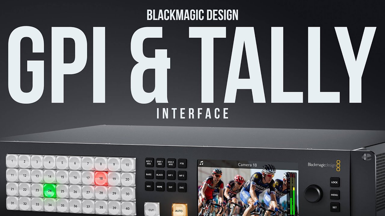 Enhance Your Multi-Camera Production: Adding Tallys to Black Magic ...