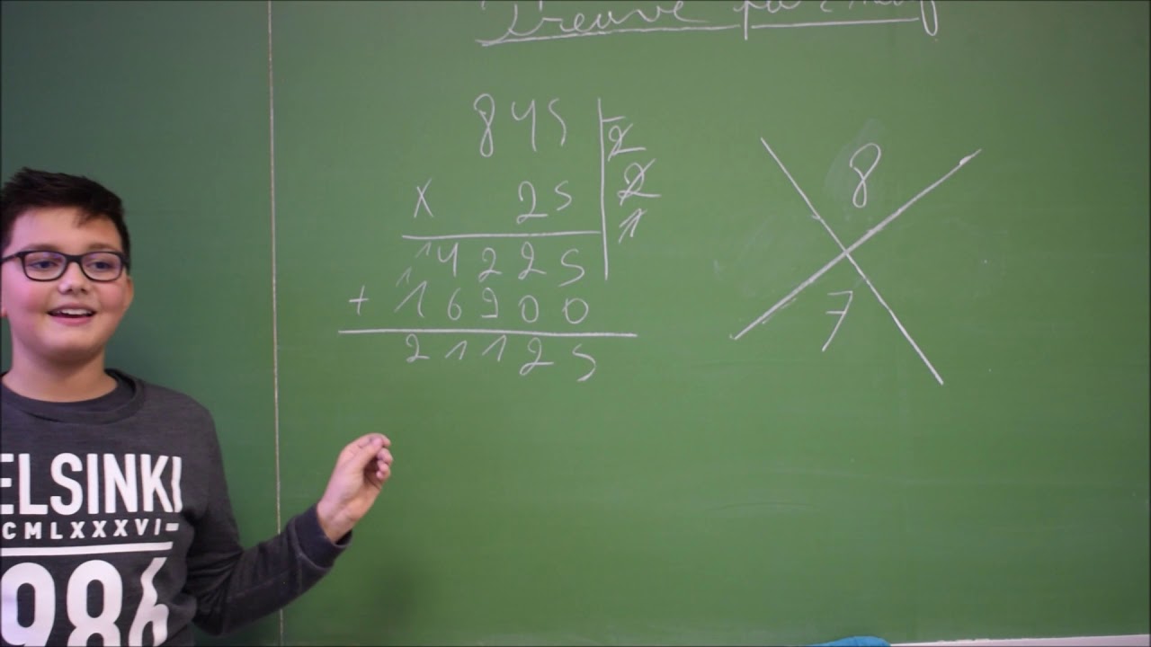 la preuve par 9 - YouTube