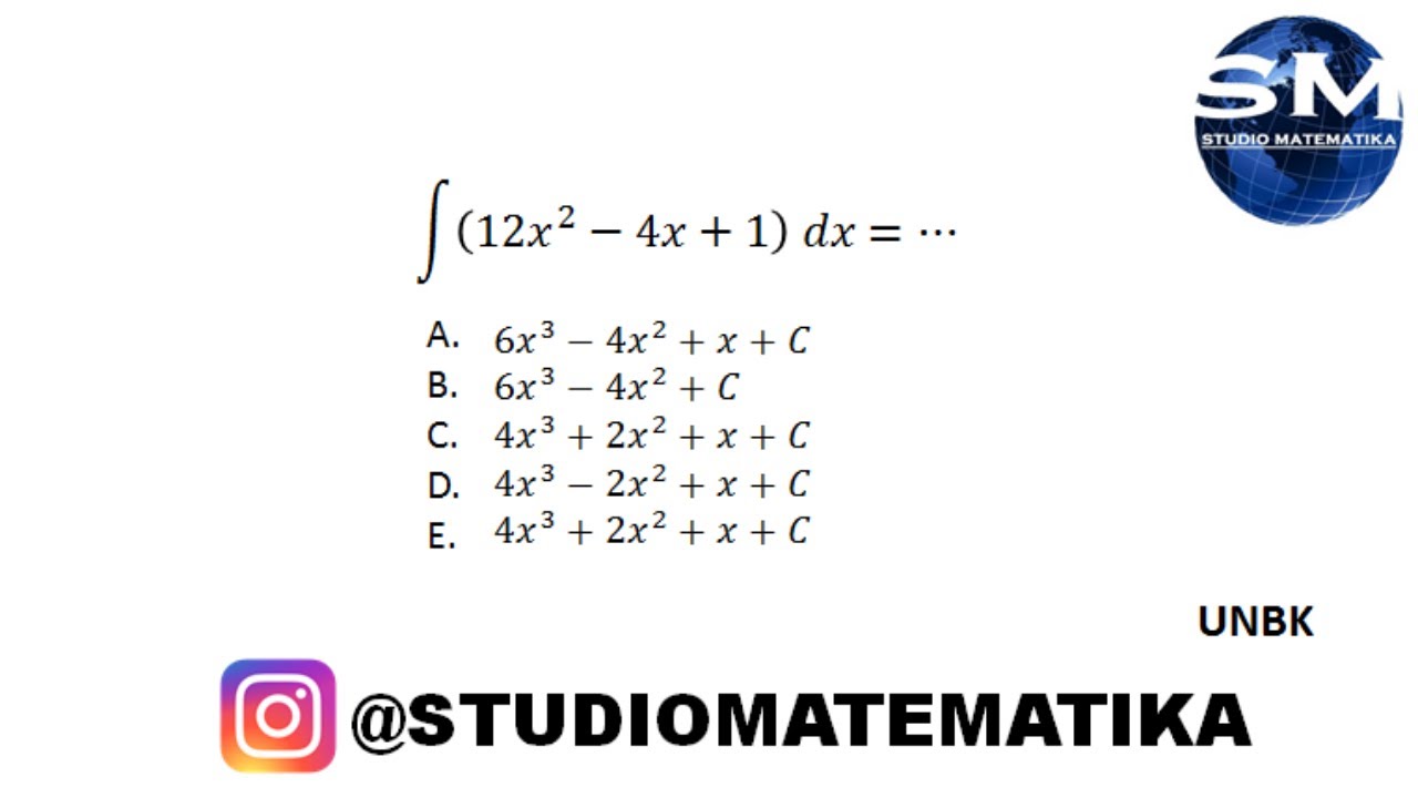 Integral Persamaan Kuadrat - YouTube