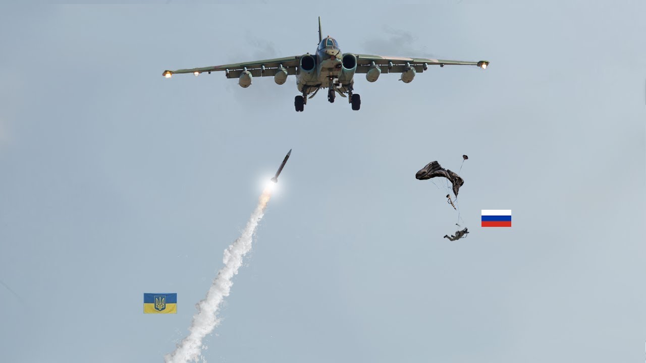 Shock the world! Ukrainian surface-to-air missile kills Russian SU-25 ...