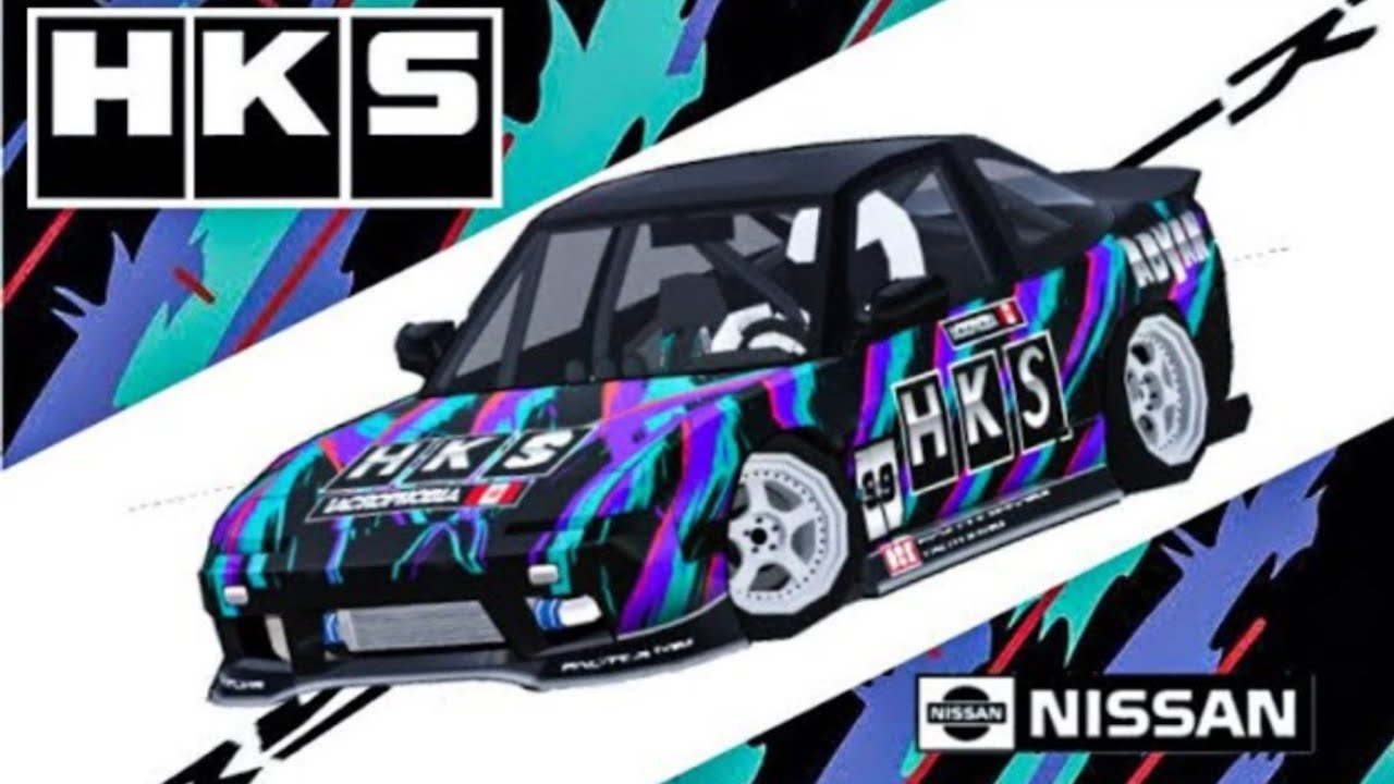 HKS 180sx racer livery code|| FRledgends - YouTube