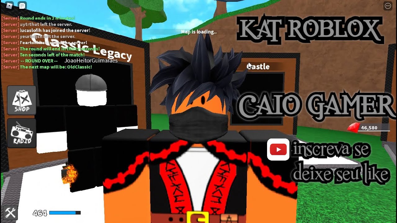 Kat Roblox caranguejo gamer Caio gamer matando geral - YouTube