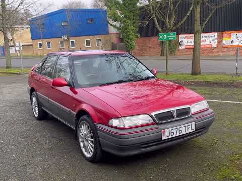 1992 Rover 218D from Total Auto - YouTube