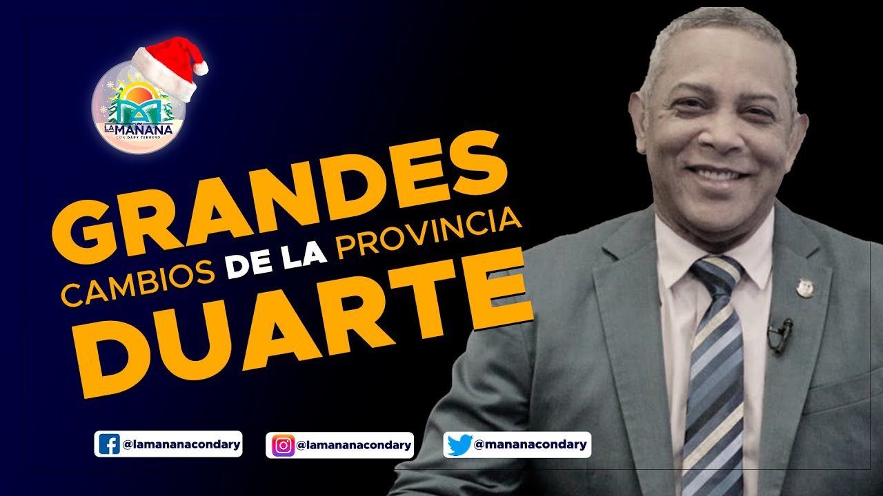 EL SENADOR POR LA PROVINCIA DUARTE, FRANKLIN ROMERO: GRANDES CAMBIOS DE ...