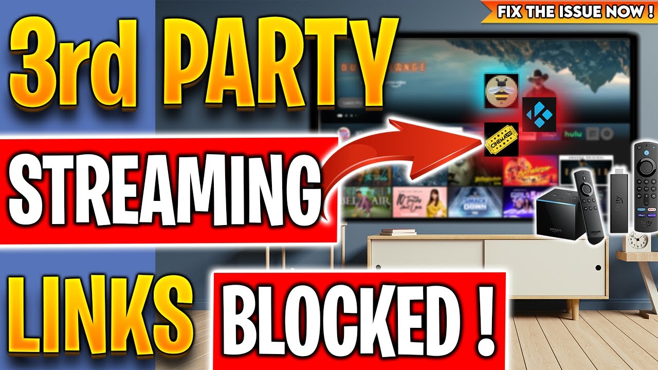 🔴WARNING 3rd Party Streaming Links are being BLOCKED ! - YouTube
