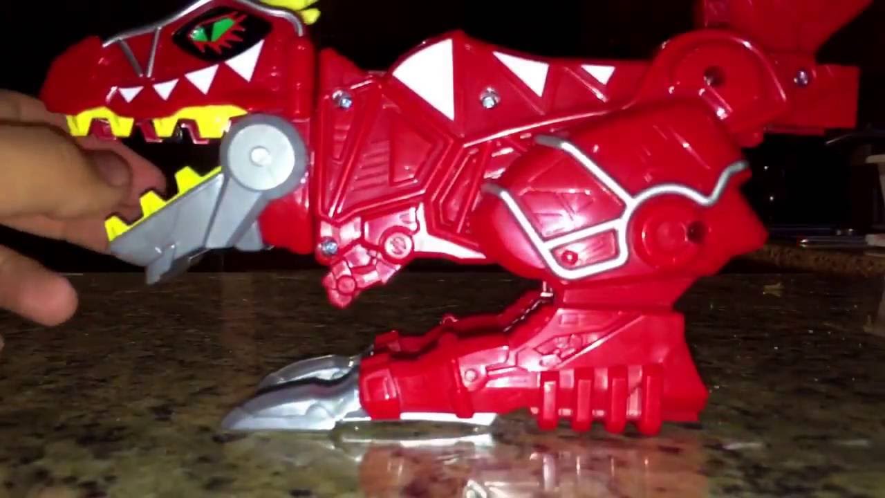 Dx T-Rex super charge morpher review (power rangers Dino super charge ...