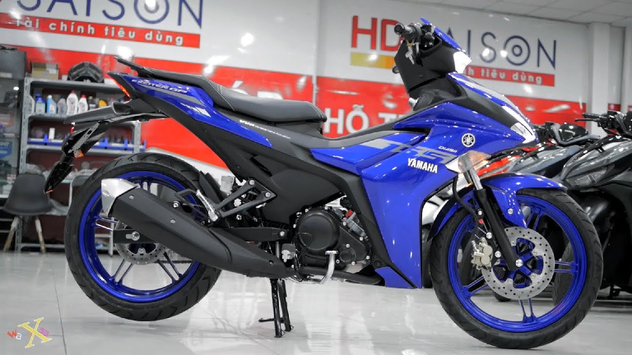 Yamaha Exciter 155 VVA - Blue GP - Y16ZR - Walkaround - YouTube