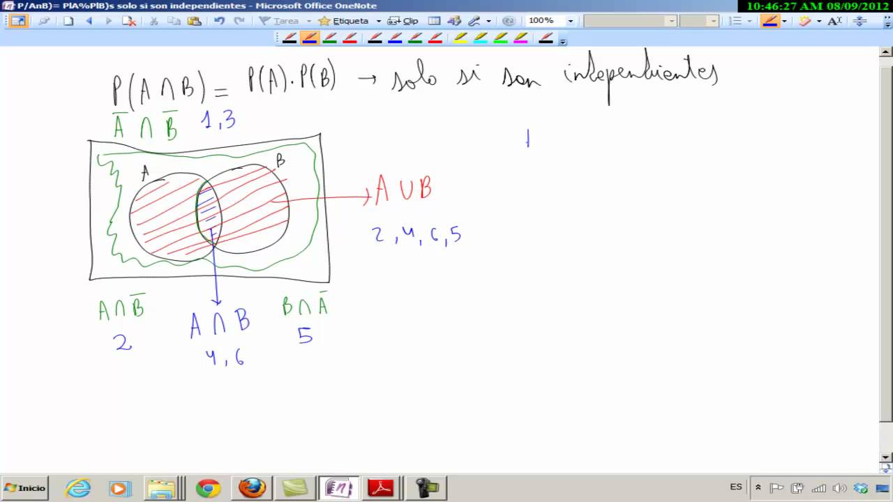 Fórmulas de probabilidad UD 10 Matemáticas 2º Bachillerato CCSS - YouTube