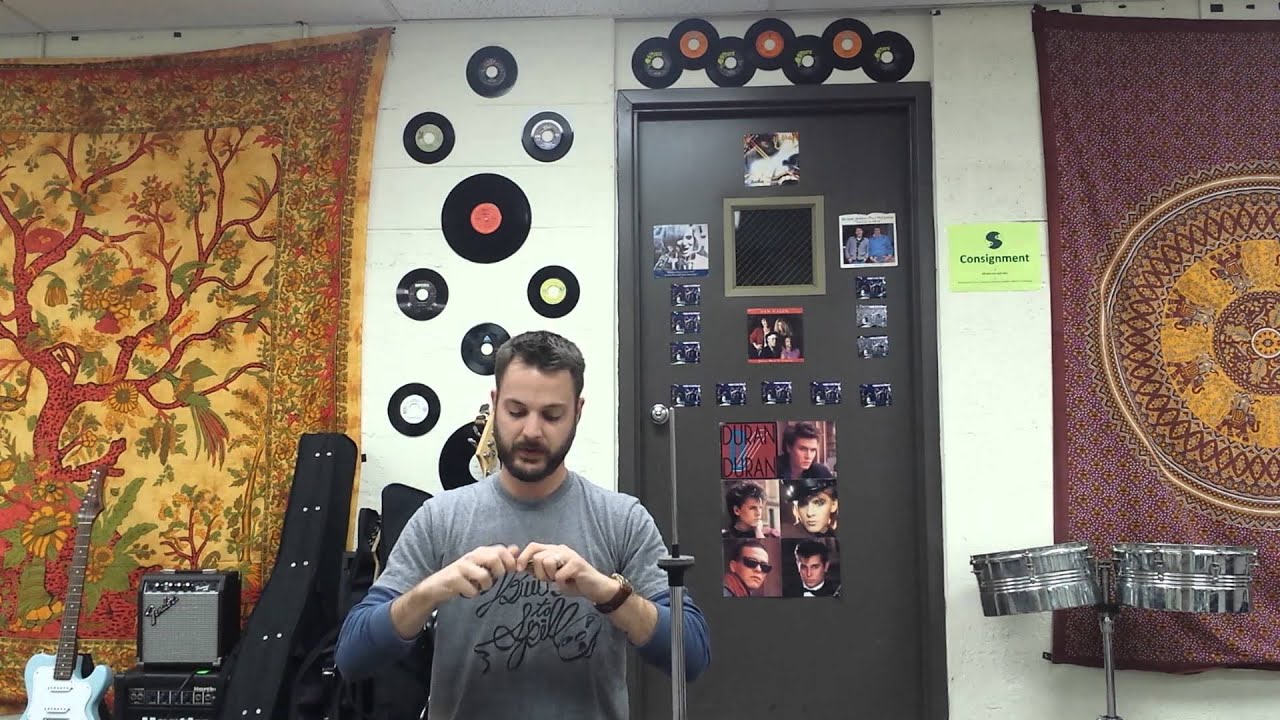 How to assemble a hi hat stand - YouTube