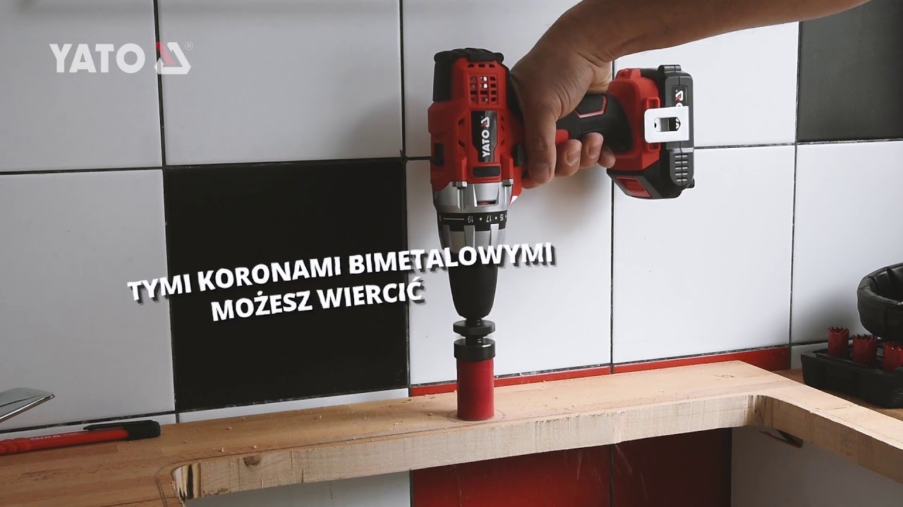 YATO POWER TOOLS YT-82855 WOOD DRILLER - YouTube
