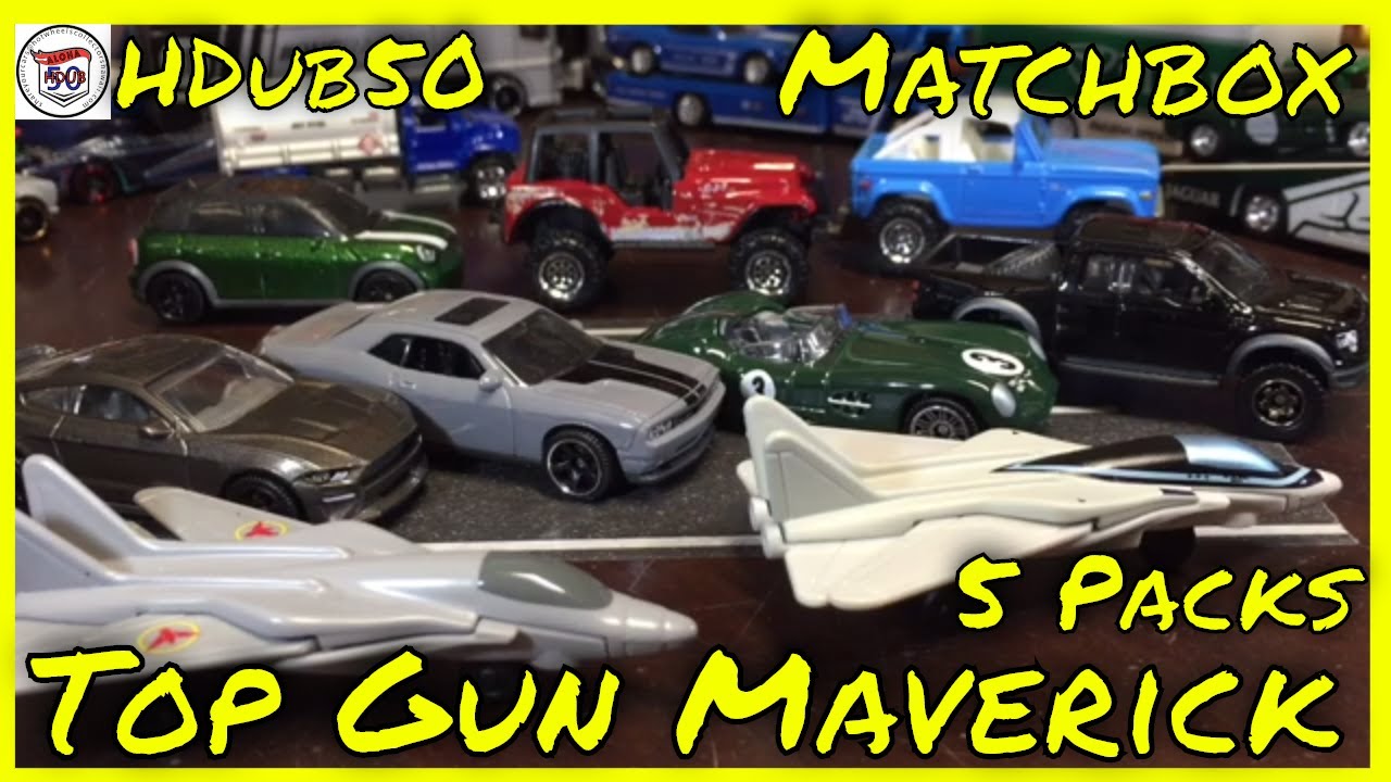 HDub50 Matchbox Top Gun Maverick 5 pack Opening - YouTube