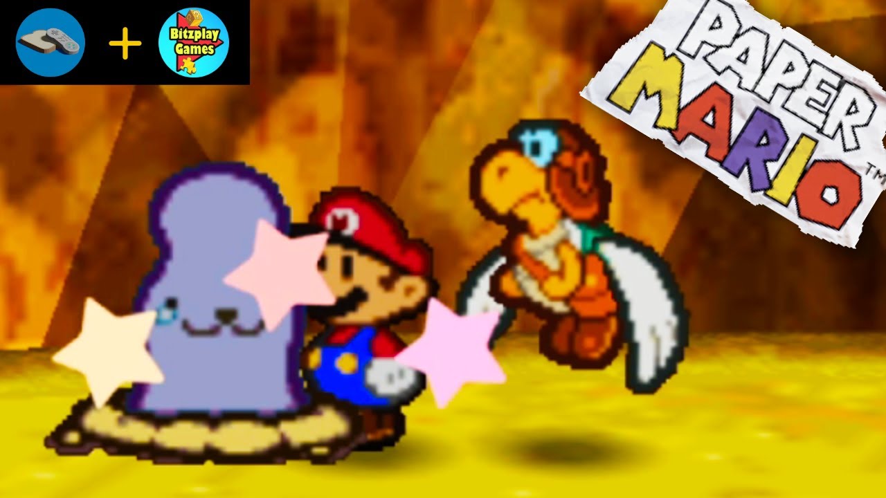 WACKA OOOO!! | Paper Mario Part 4 with @BitzplayGames and Rachel - YouTube