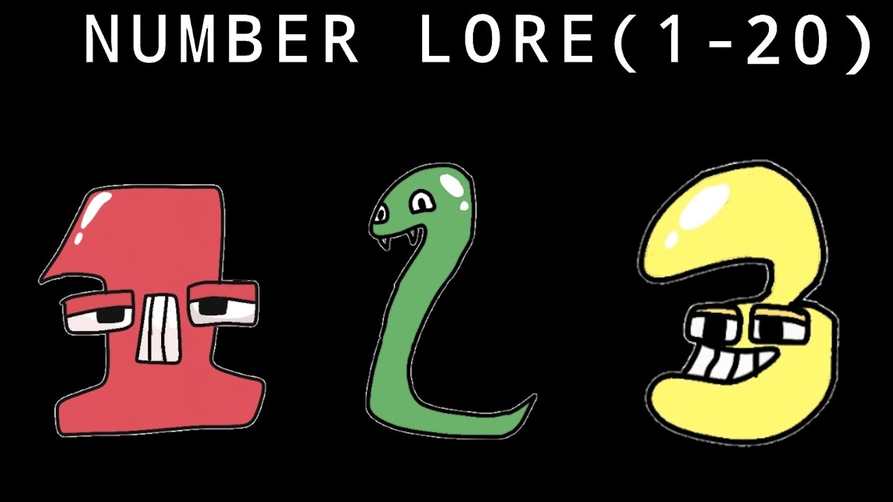 number lore(1-20) - YouTube