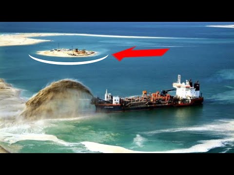 Sang Pembuat Pulau Buatan, inilah jenis kapal keruk terkuat dan terhebat di dunia