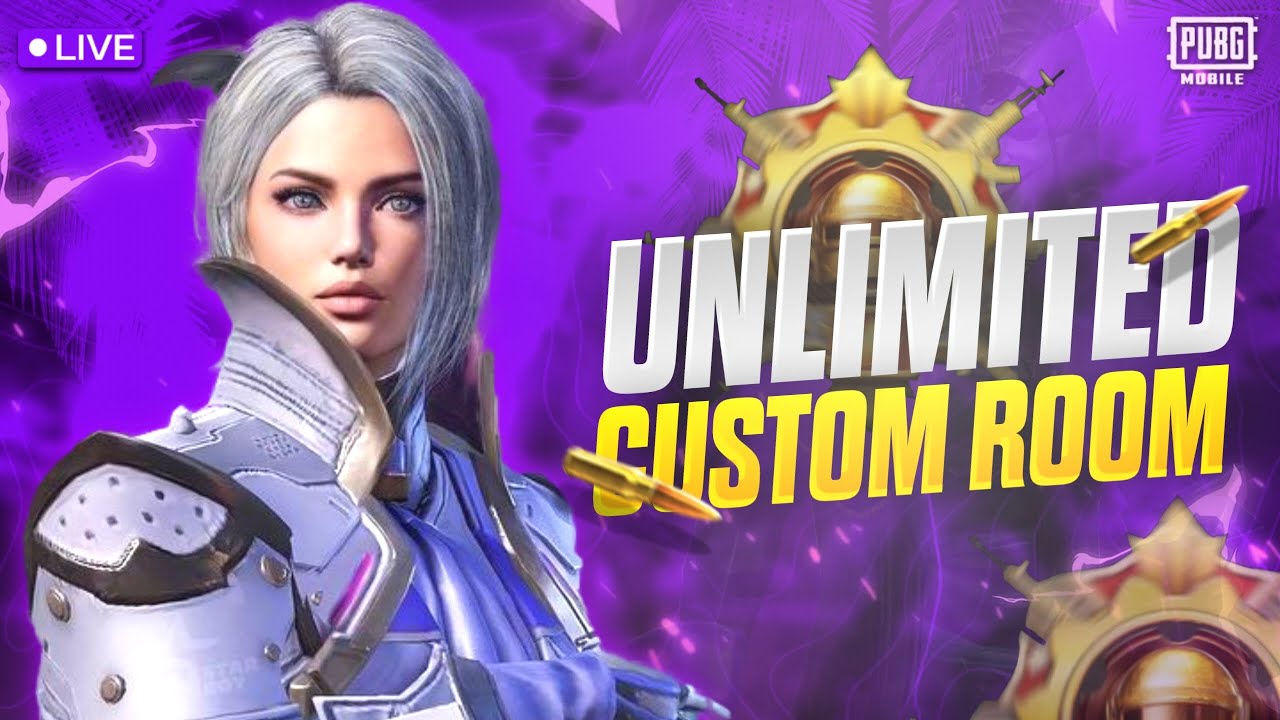 BGMI LIVE CUSTOM ROOMS | CUSTOM ROOMS | BGMI FREE CUSTOMS | BGMI LIVE ...