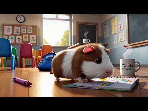 Guniea pig going school...