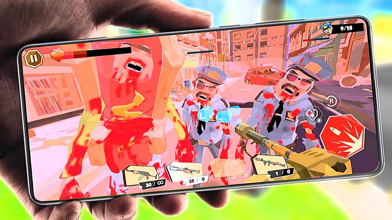 Zombie poly Offline - (Day 13 to D 17) #3 Survive the Zombie 👉 ANDROID ...