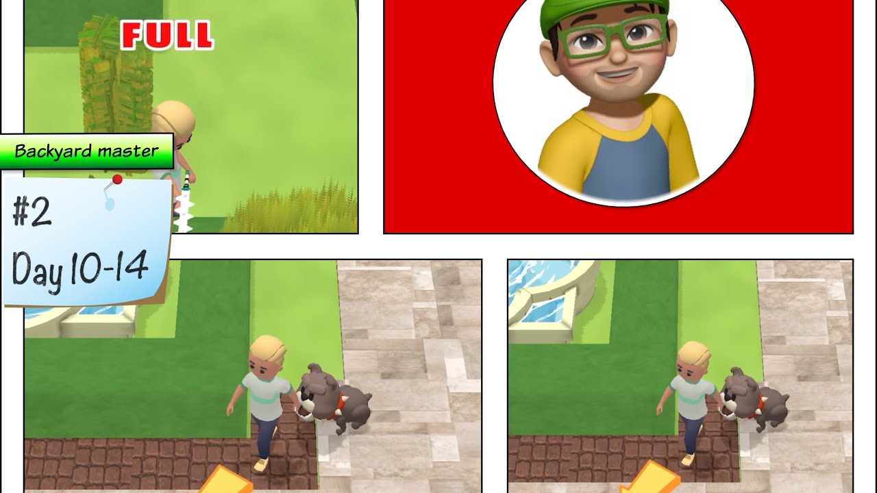 Backyard master #2 day 10-14 - YouTube