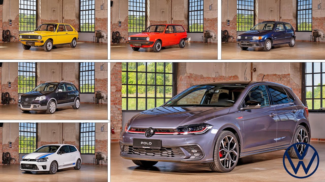50 Years of Polo, Volkswagen Polo all generations - YouTube