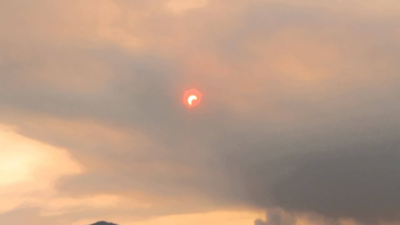 Eclipse in Arizona - YouTube