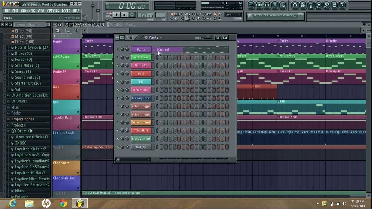 how to produce metro boomin/youngthug beats basic drum and synth (PART ...