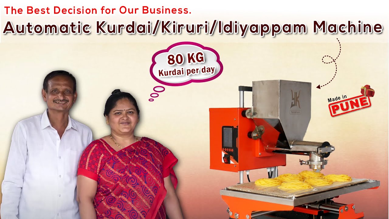 Automatic Kurdai/ Kiruri/ Iddiyappm Machine: Everything You Need to ...