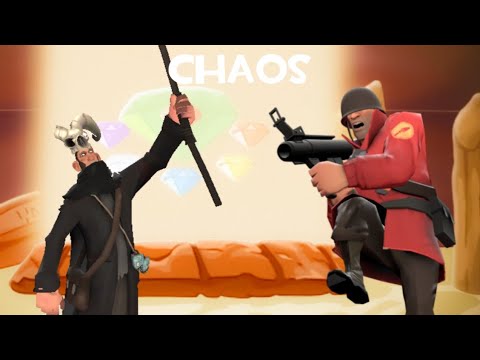 [TF2 X FNF] CHAOS (But Soldier and Merasmus Sing it) - YouTube