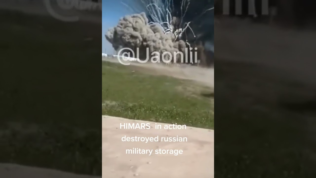 UKRAINIAN HIMARS IN ACTION DESTROYING RUSSIANS - M142 HIMARS - YouTube