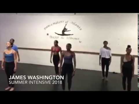 James Washington | Summer Intensive 2018 | Dancemakers of Atlanta - YouTube