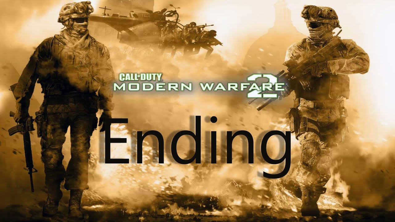 Call of Duty: Modern Warfare 2 Remastered - Ending/Credits - Endgame ...