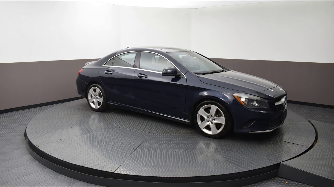 2017 LUNAR BLUE METALLIC MERCEDES-BENZ CLA #11344 - YouTube
