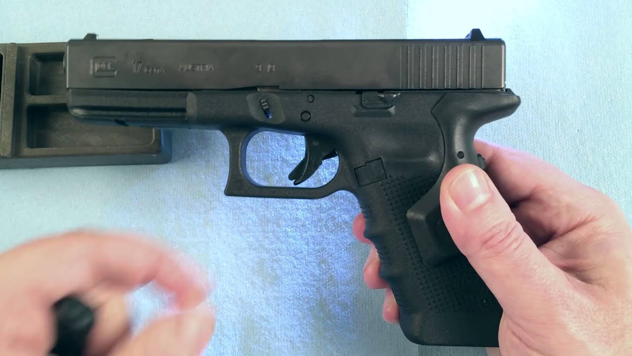 Disabled Glock Safety - YouTube