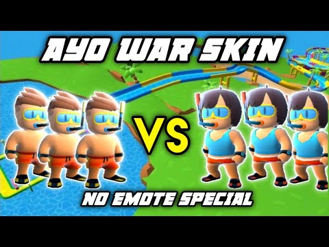 🔴Ayo War Skin [LIVE] No Emoticon - YouTube