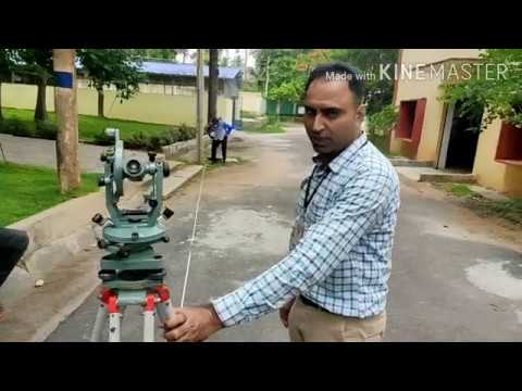 Trigonometric Levelling - Single plane method by HC Chowde Gowda - YouTube