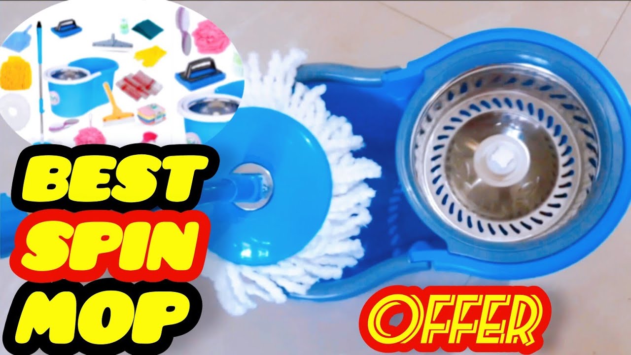Best mop for house Cleaning|Unboxing Review Demo|JSN Easy Magic Spin ...