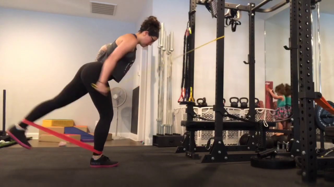 Straight Leg Kick Back + Pull Down - YouTube