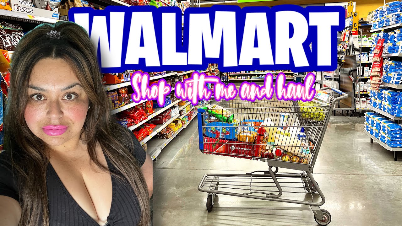 Shopping at WALMART for a LARGE family of 7, Mom of 5 SHOP WiTH Me, Our ...