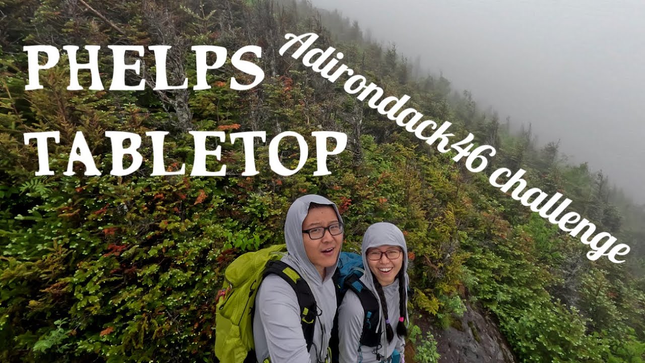 Adirondacks 46 - Phelps Mtn & Tabletop Mtn day hike in the mist - YouTube