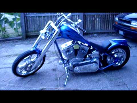 2005 Ultima Black Cloud Chopper - YouTube