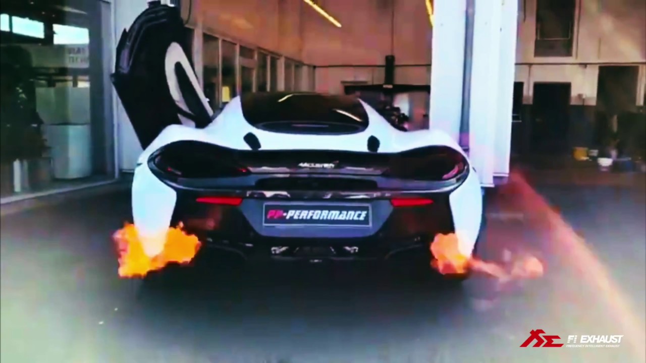 McLaren 570 GT x PP Performance x Fi Exhaust - Insane Rev & Spit Flame ...
