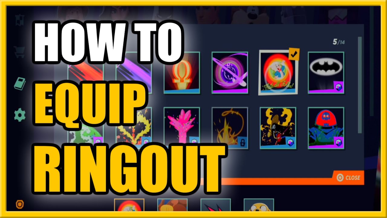 How to EQUIP A NEW RINGOUT From Your Collections in MULTIVERSUS (FAST TUTORIAL) - YouTube