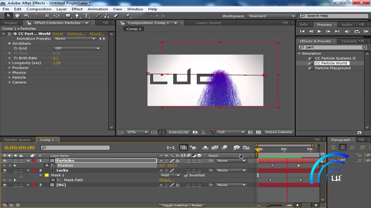 After Effects Tutorial: Simple 2D Intro - YouTube