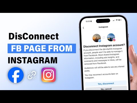 How to Disconnect Facebook page from Instagram - 2026 New Update