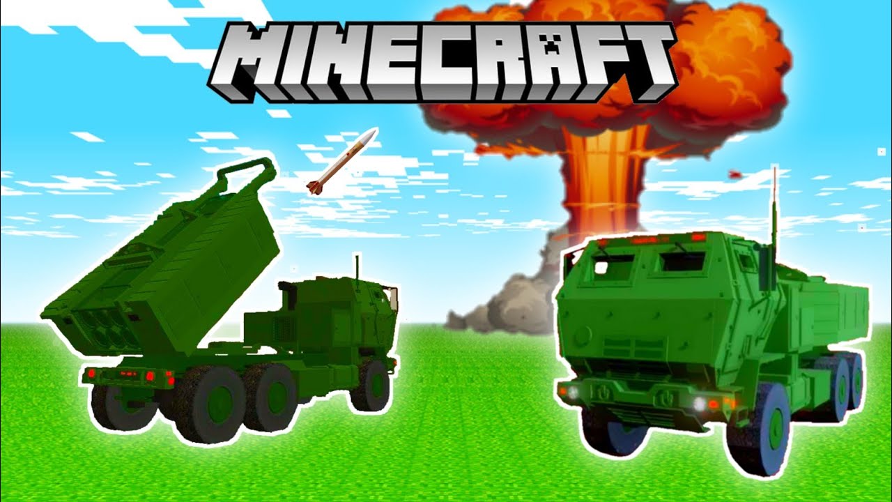 ADDON HIMARS MCPE!!WAR ADDON!!ADDON MCPE 1.18-1.19‼️ - YouTube