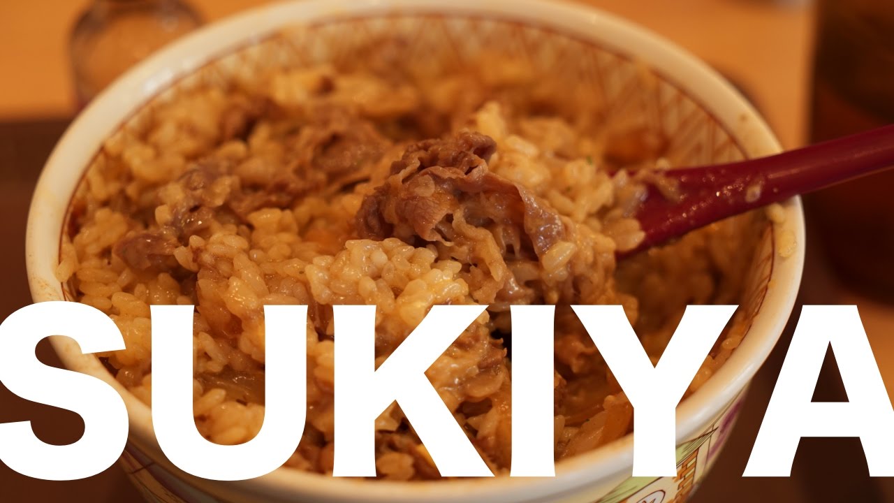 Sukiya and our Love of Gyudon - YouTube